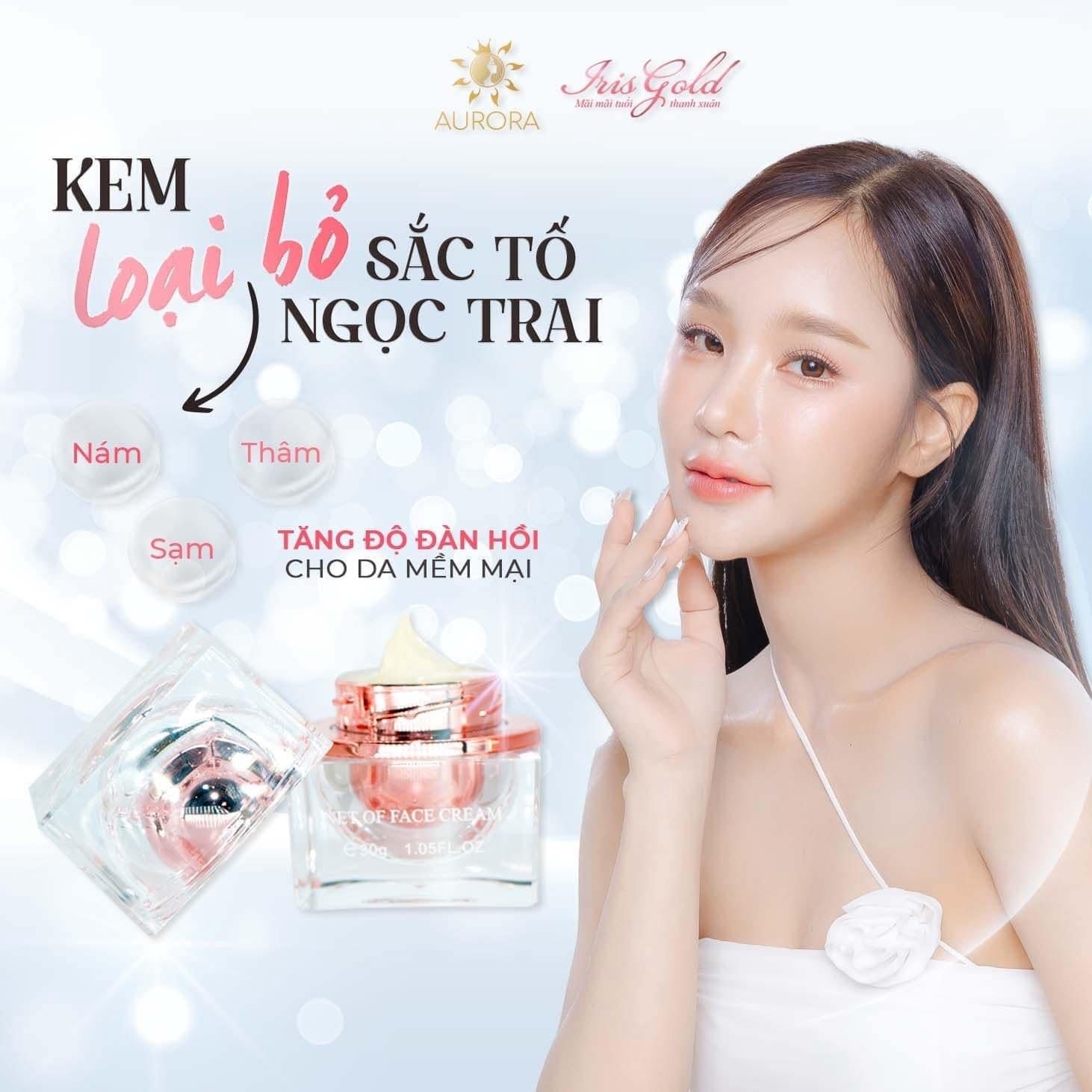 Net of face cream ( Kem loại bỏ sắc tố) – IRIS GOLD US